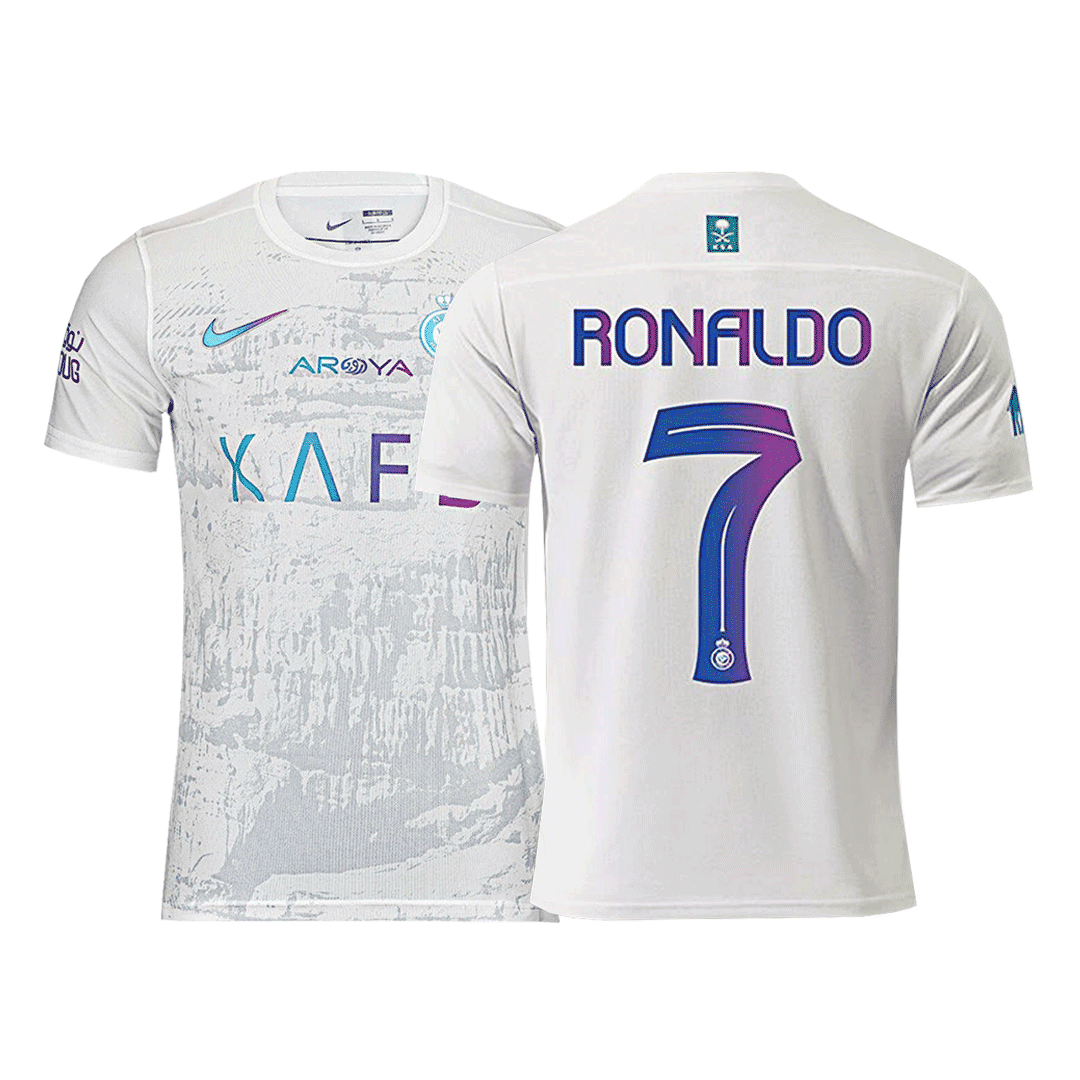 Ronaldo 7 Al Nassr Third Away Soccer Jersey 2023 24 Gogoalshop