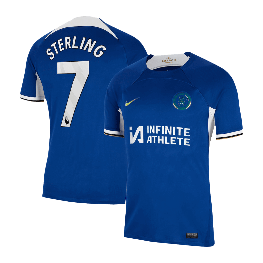 STERLING #7 Chelsea Home Soccer Jersey 2023/24 | Gogoalshop