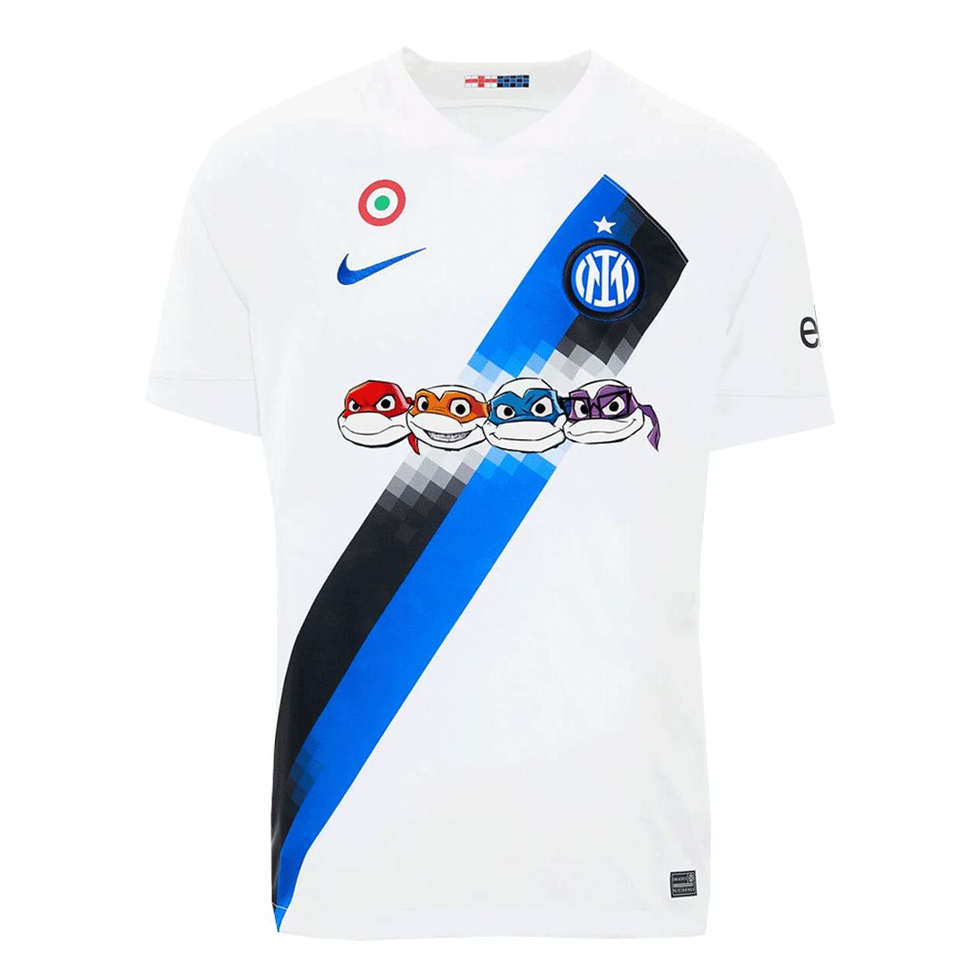 Inter Milan x NINJA TURTLES Away Soccer Jersey 2023/24 | Gogoalshop
