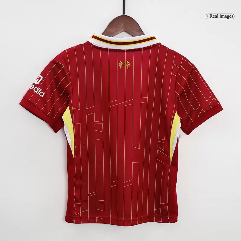 Liverpool Home Kids Soccer Jerseys Full Kit 2024/25 | Gogoalshop