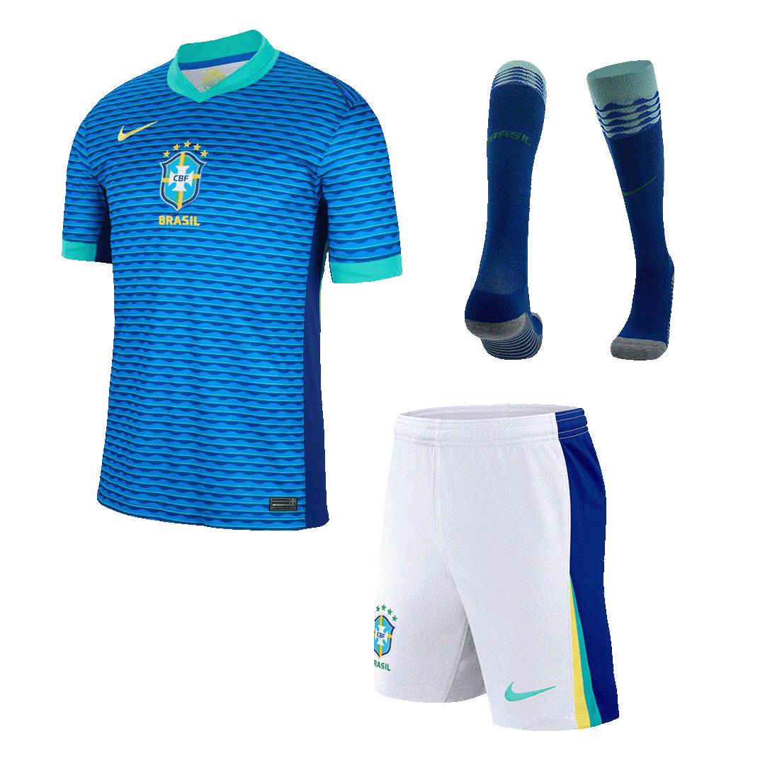 Brazil Away Jerseys Full Kit Copa America 2024 | Gogoalshop