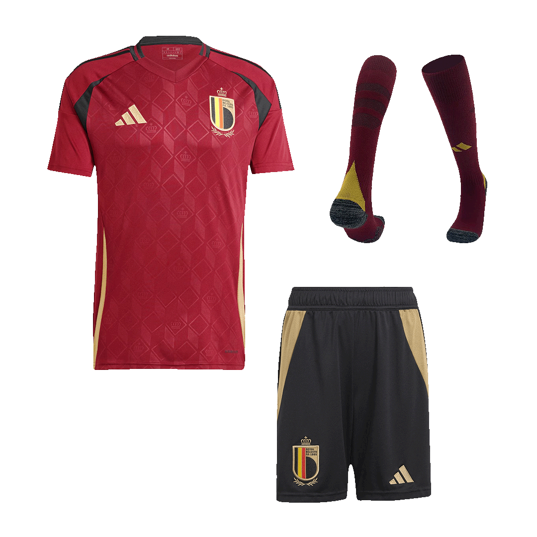 Belgium Home Jerseys Full Kit EURO 2024 | Gogoalshop