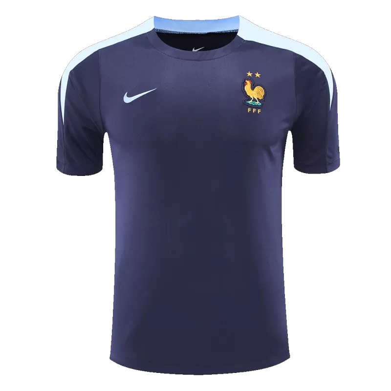France Pre-Match Soccer Jersey EURO 2024 Navy | Gogoalshop