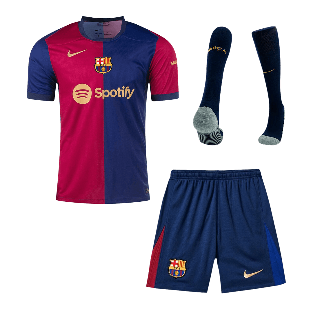 Barcelona Home Jerseys Full Kit 2024/25 | Gogoalshop