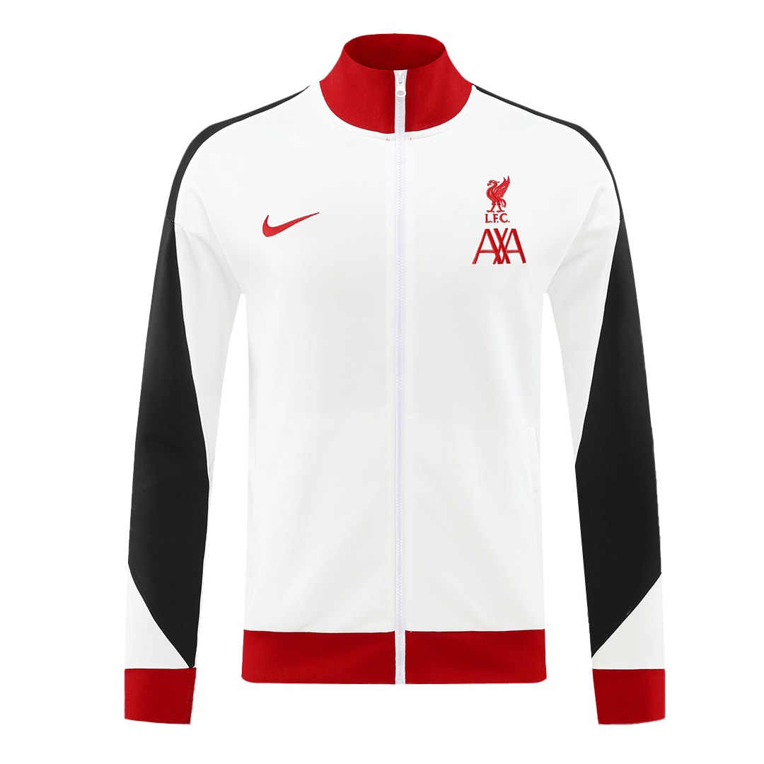 Liverpool Track Jacket 2024/25 - White | Gogoalshop