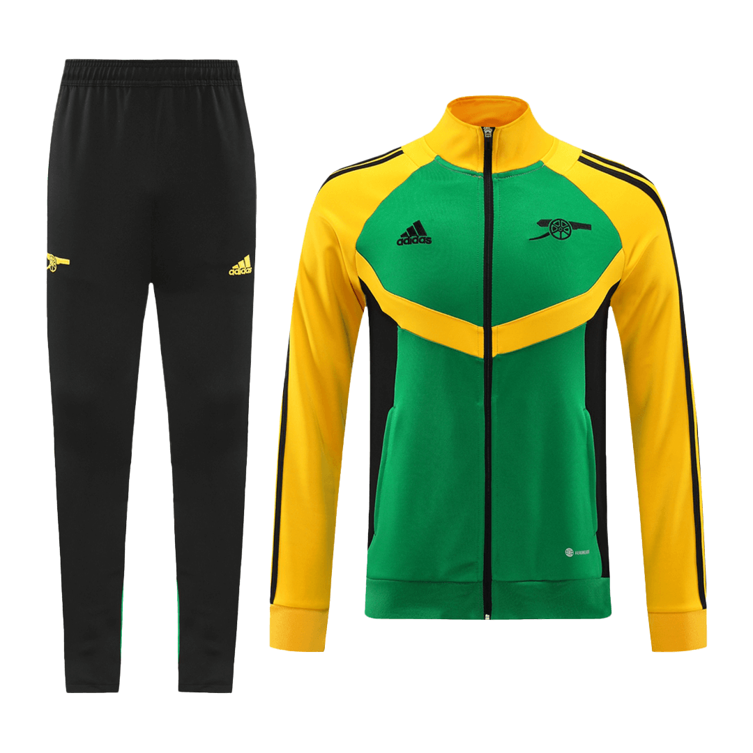 Arsenal Jacket Tracksuit 2024/25 Green&Yellow | Gogoalshop