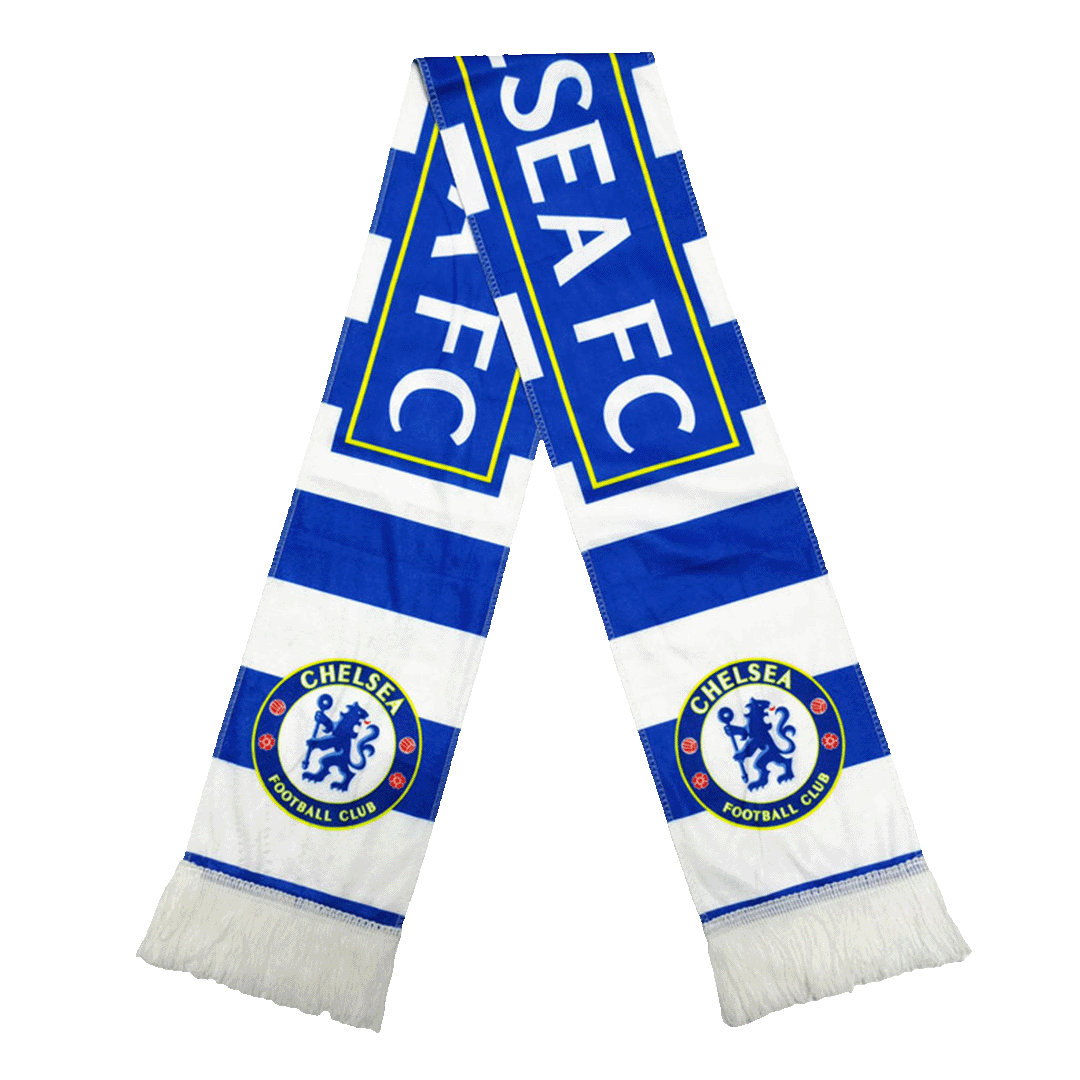 Chelsea Scarf Blue&White - SoccerDeal